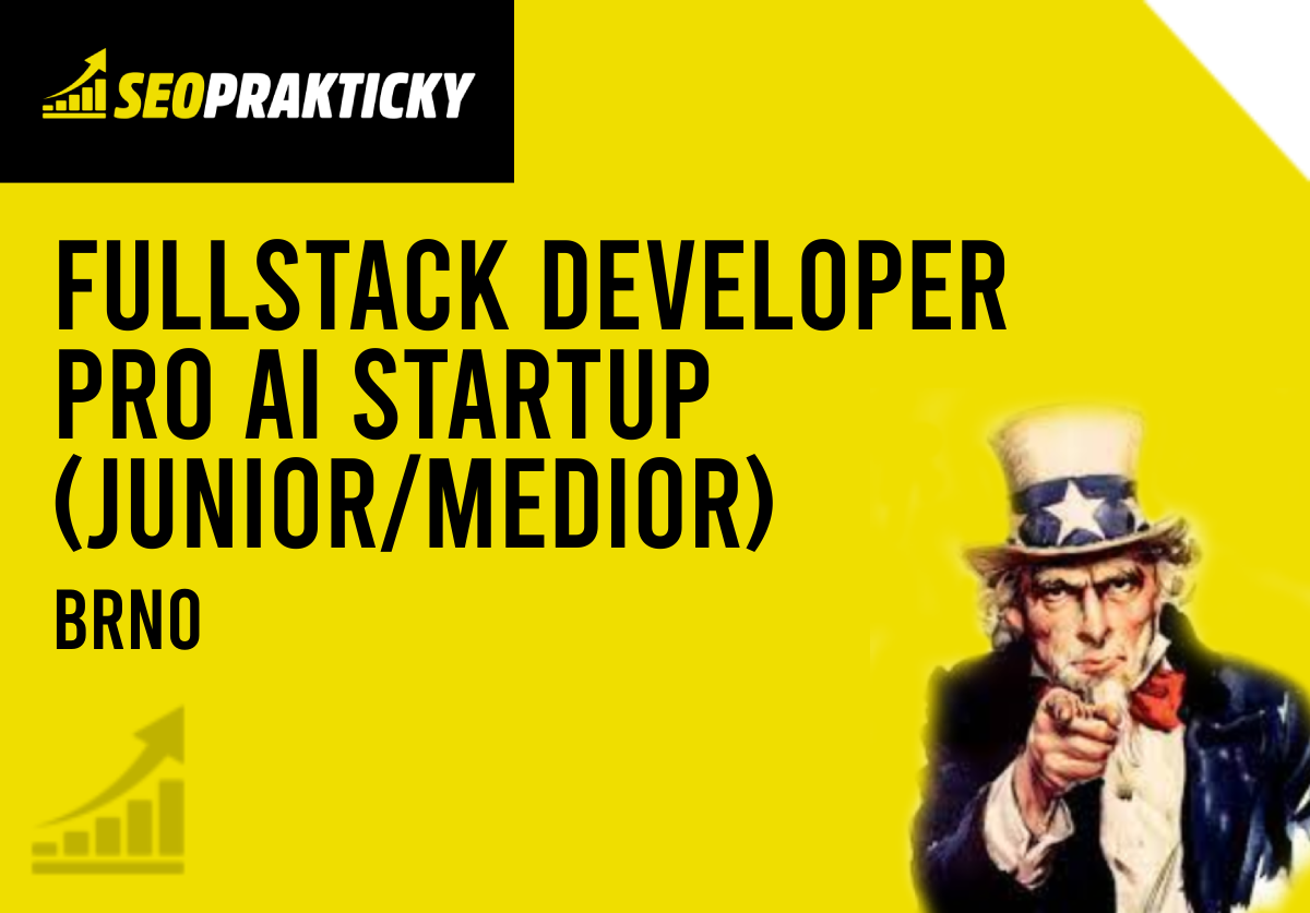 Fullstack Developer pro AI Startup (junior/medior) - in-house BRNO ...